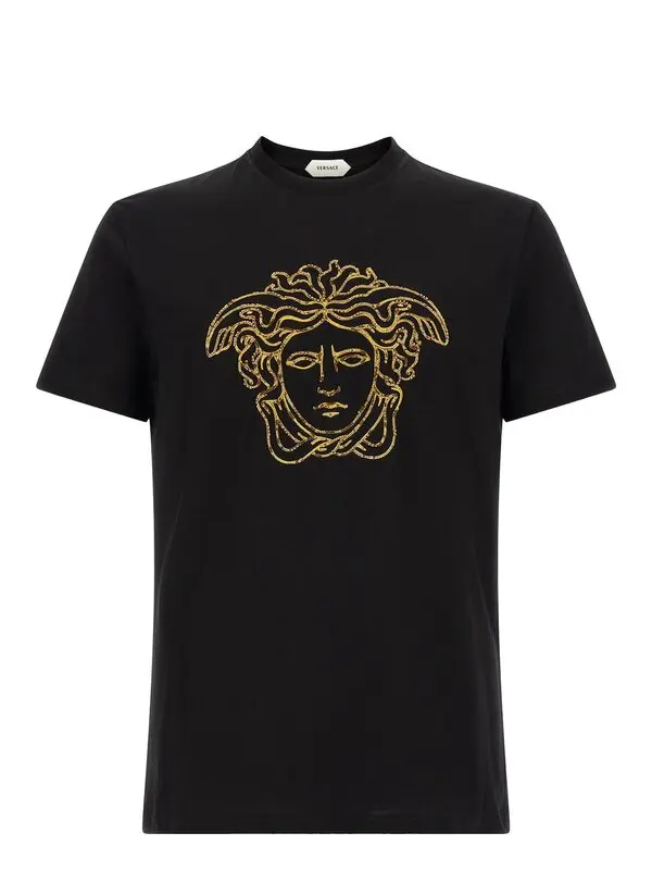 Versace Medusa' T-shirt - Black