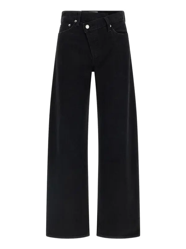 AGOLDE Arc Criss Cross Jeans - Black