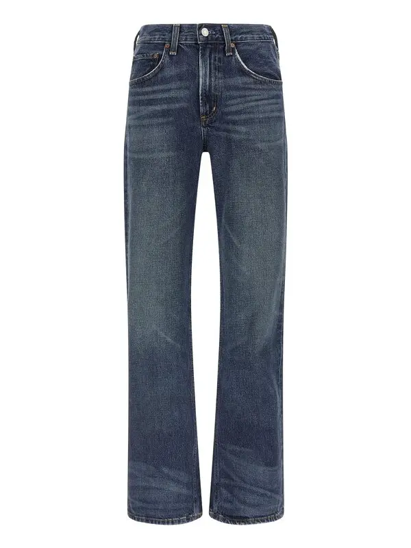 AGOLDE Kick Boot' Jeans - Blue
