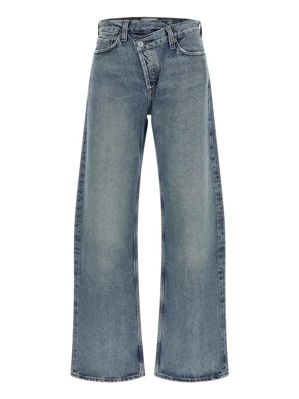 AGOLDE Arc Criss Cross' Jeans - Blue