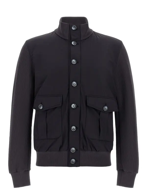 Herno Hybrid Jacket - Blue