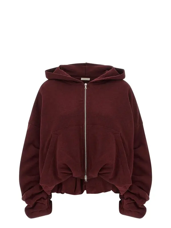 Dries Van Noten Hannett Hoodie - Bordeaux