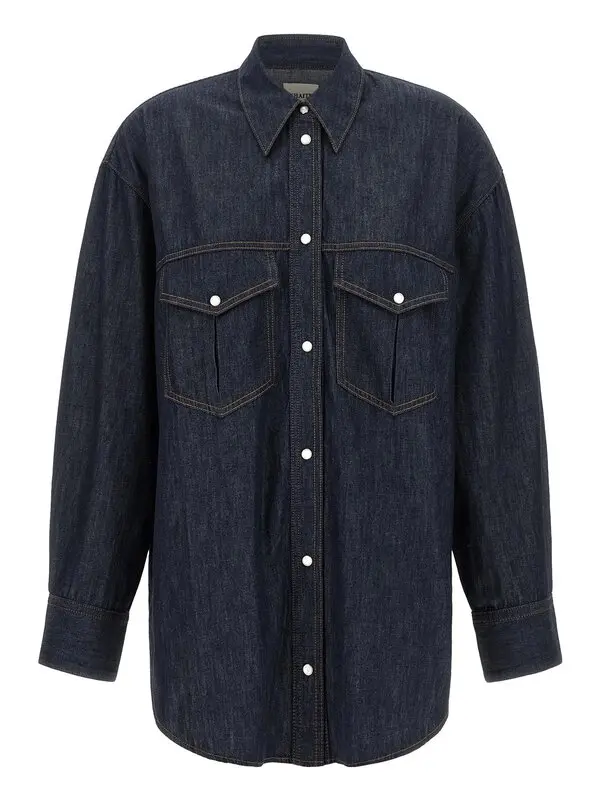 Khaite Christensen Shirt - Blue