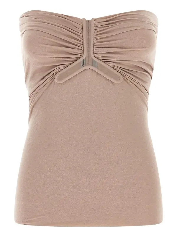 Rick Owens Alannah Bustier Top - Pink