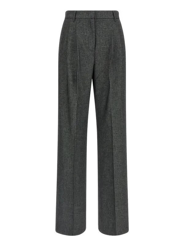 Andamane Nathalie Wide-leg Trousers - Gray
