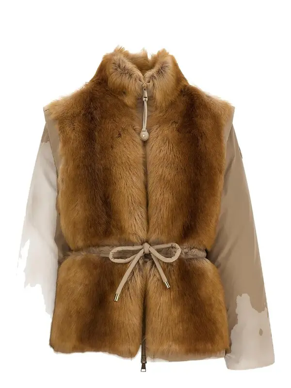 Moncler Blaireau Down Jacket - Beige