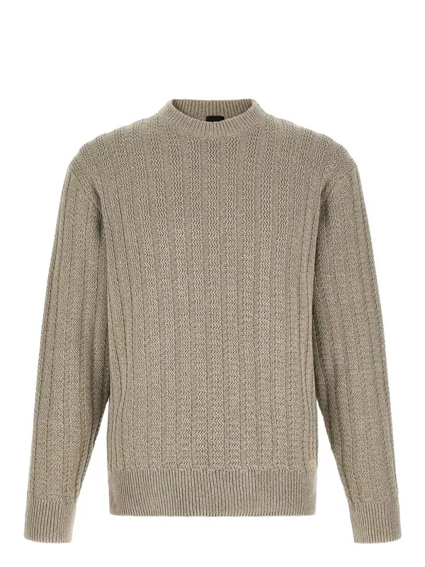 Hugo Boss Cotton Sweater - Beige