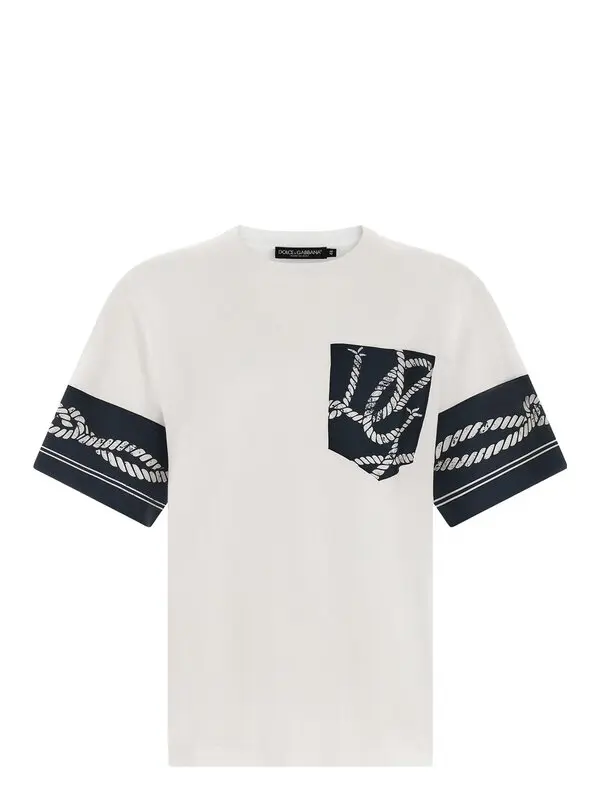 Dolce & Gabbana Marina' T-shirt - Blue