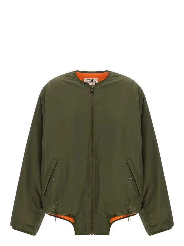 MAISON MARGIELA Sculptural Hem Jacket - Green