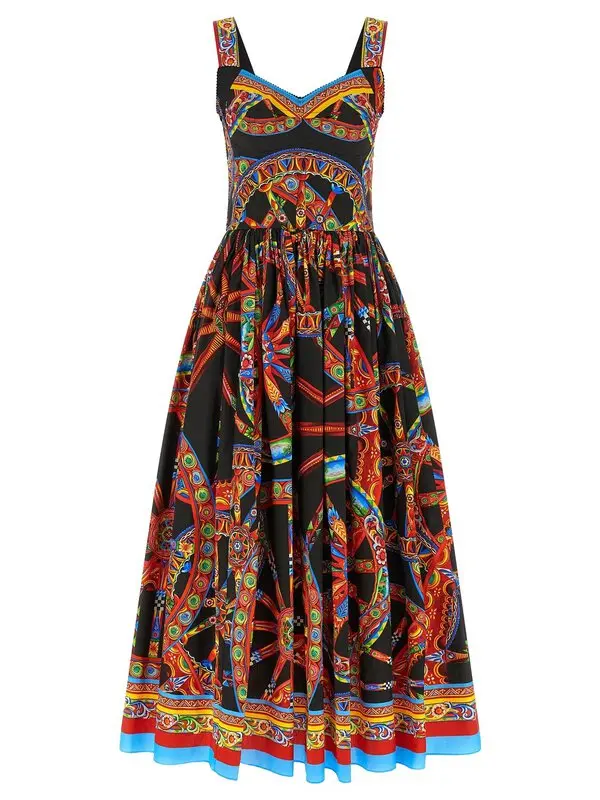 Dolce & Gabbana Carretto Dress - Multi