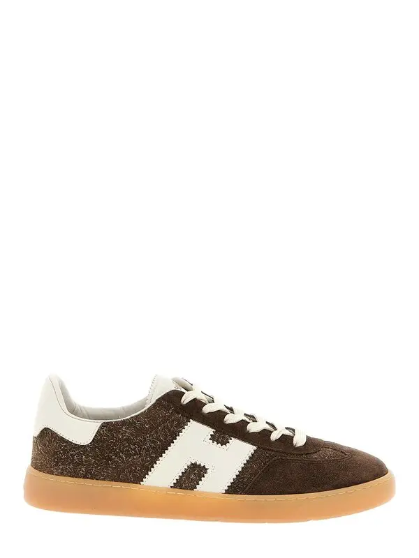 Hogan Cool Suede Sneakers - Brown