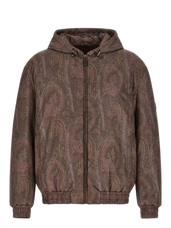 Etro Arnica Bomber Jacket - Brown