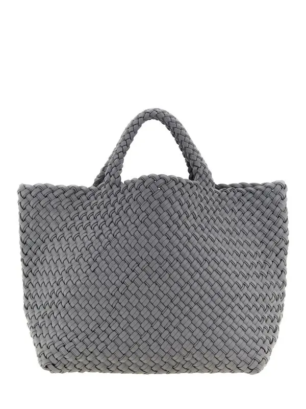 NAGHEDI St. Barths Double Weave Shopping Bag - Gray