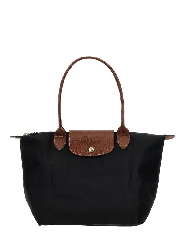 Longchamp M Le Pliage Original Shoulder Bag - Black