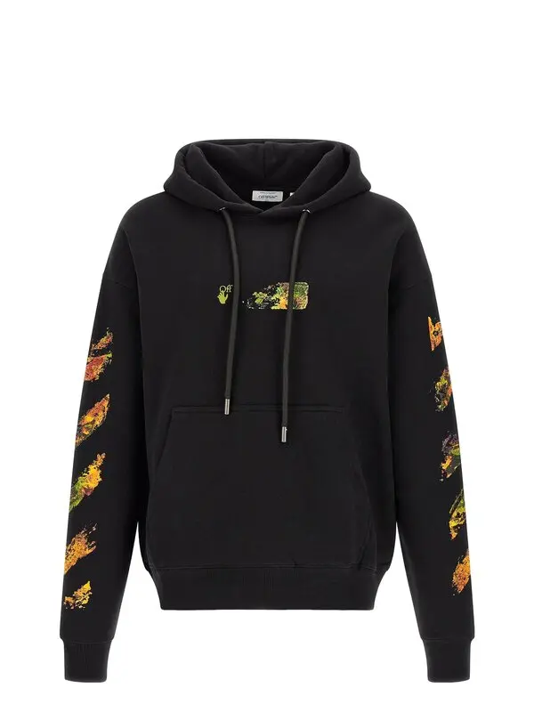 Off-White Spices Arrow Skate Hoodie - Black
