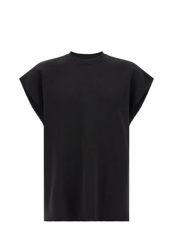 THOM KROM 197 Sleeveless Sweatshirt - Black
