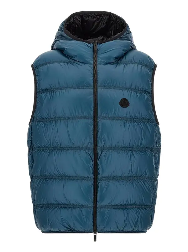 Moncler Panestrel Puffer Vest - Blue