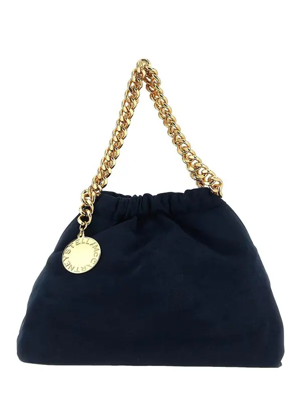 Stella McCartney Falabella Mini Drawstring Crossbody Bag - Blue