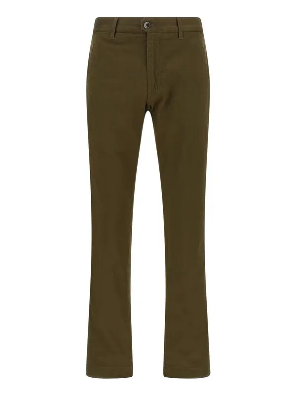 Incotex Cotton Trousers - Green
