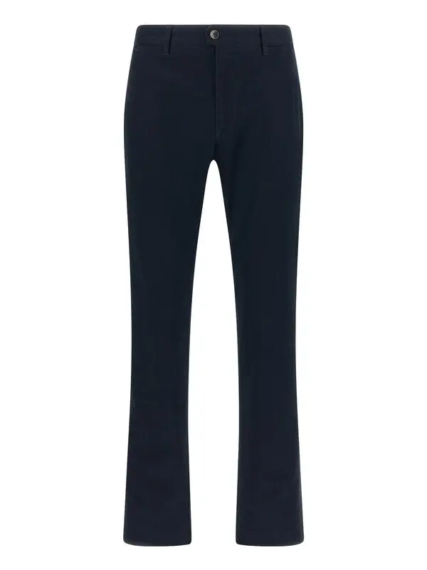 Incotex Cotton Trousers - Blue