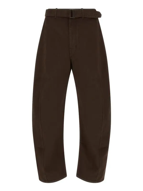 LEMAIRE Twisted Trousers - Brown