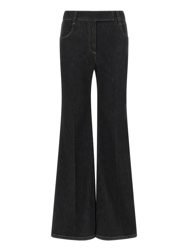 Brunello Cucinelli Flared Leg Jeans - Blue