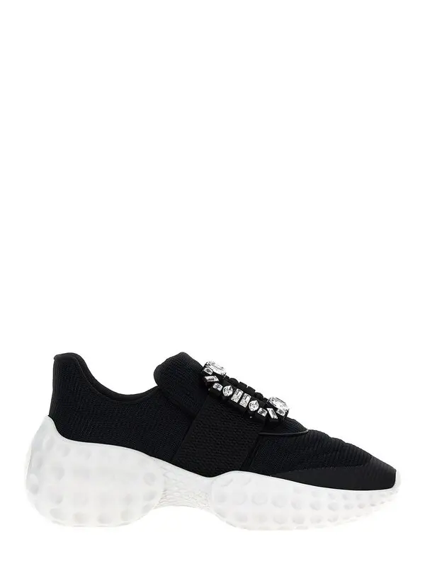 ROGER VIVIER Viv' Run Light' Sneakers - White/black