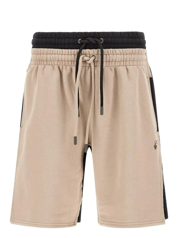 Off-White Spices Arrow Overlap Skate Bermuda Shorts - Multi