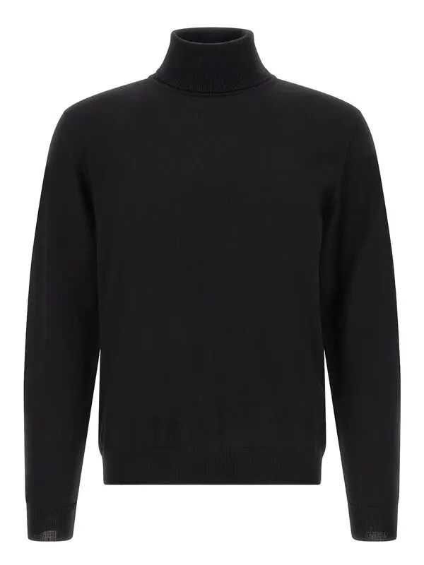 ZANONE Turtle-neck Sweater - Black