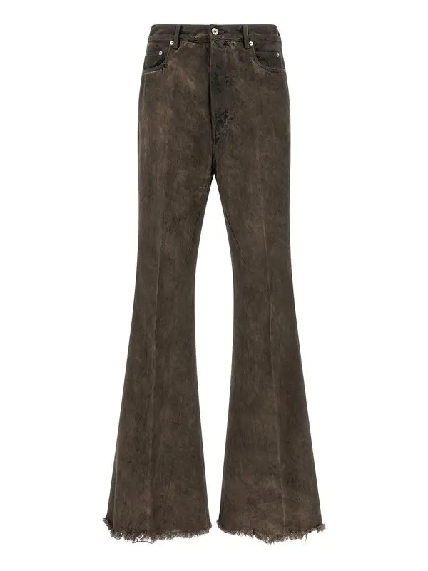 Rick Owens Bolan Bootcut Jeans - Gray