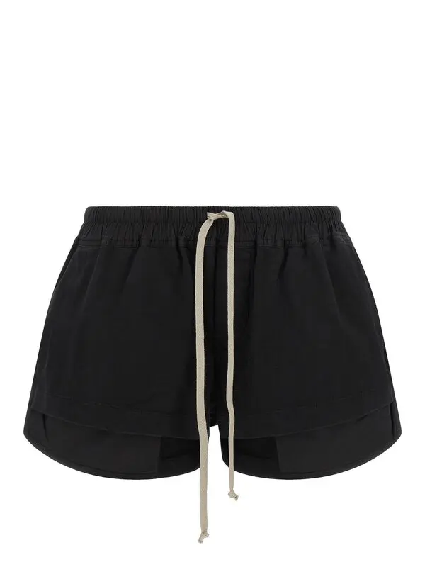Rick Owens Fog Boxers Shorts - Black