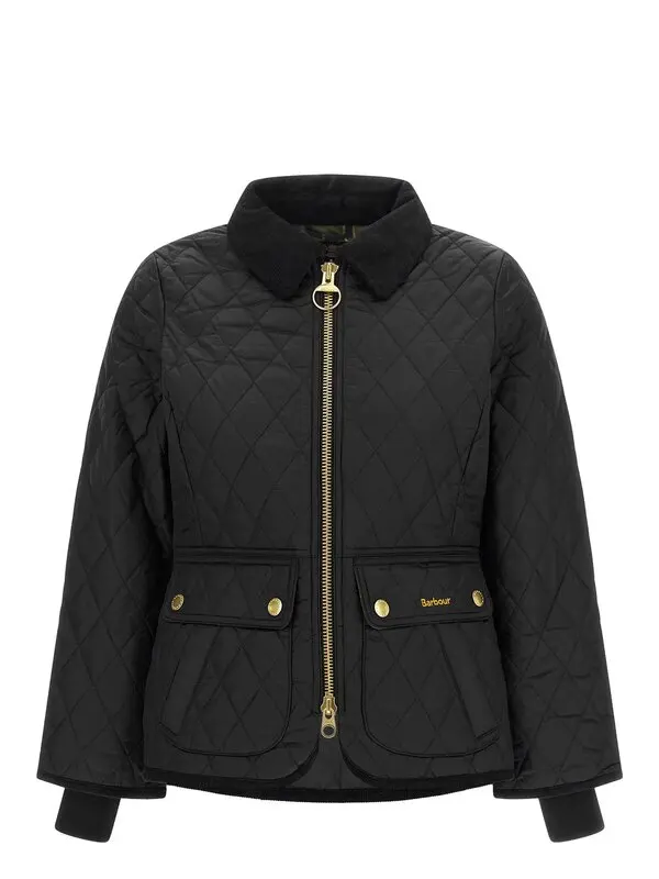 Barbour Beadnell Quilted Jacket - Black