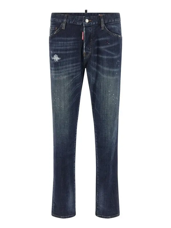 Dsquared2 Teddy Denim Trousers - Blue