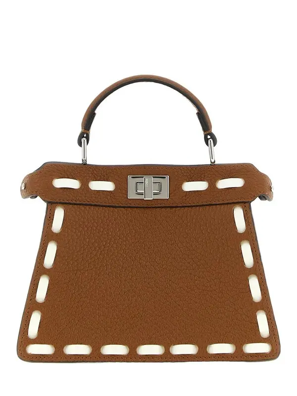 Fendi Peekaboo Iseeu Handbag - Brown