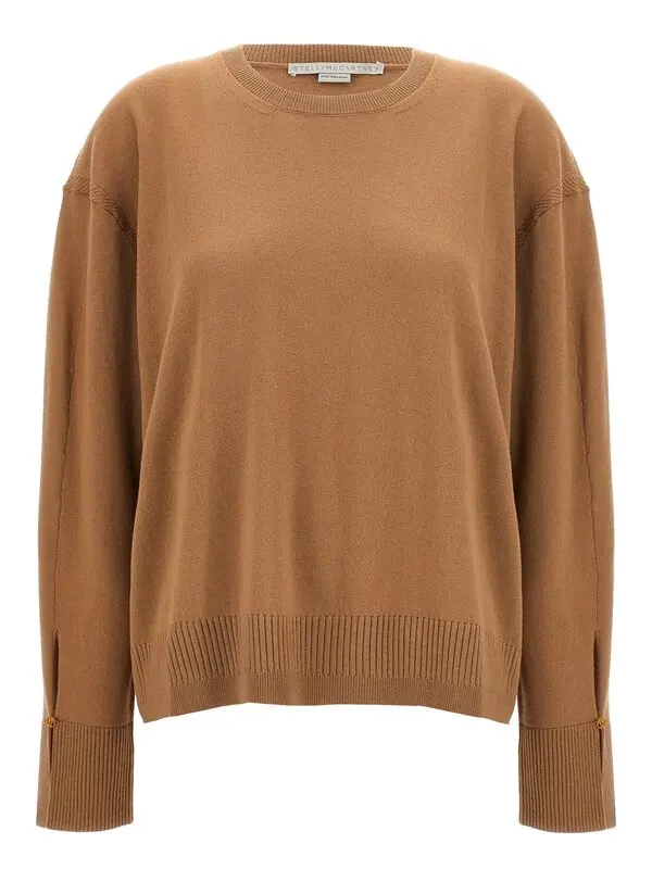 Stella McCartney Iconic Wool Sweater - Beige