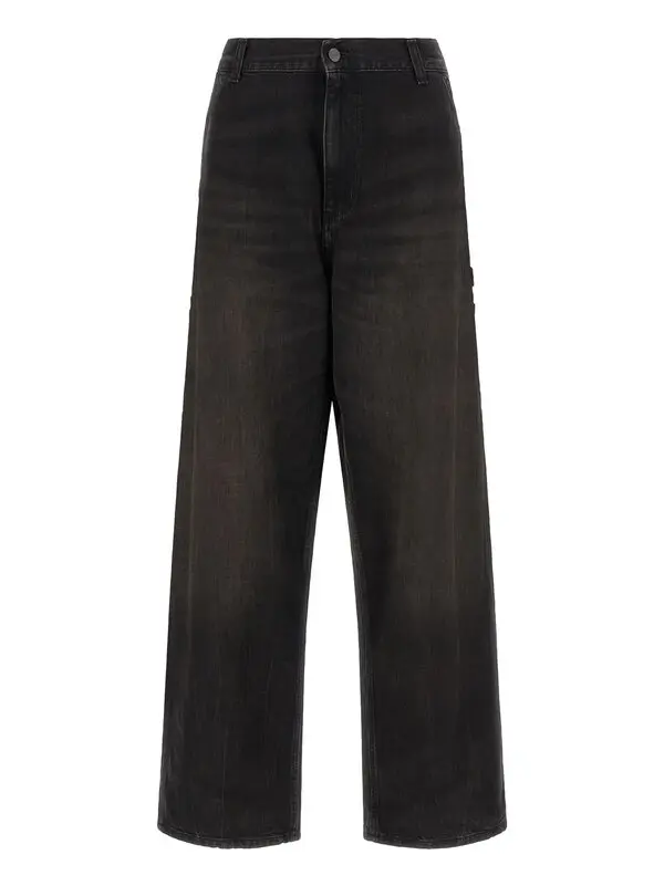 Carhartt Work In Progress Brandon Single Knee Denim Pants - Black