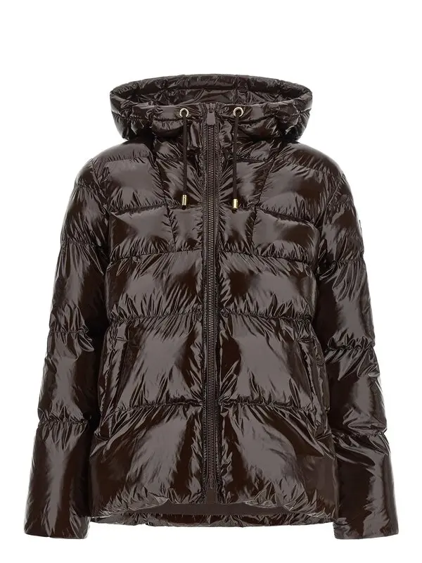 Pinko Eleodoro Down Jacket - Brown