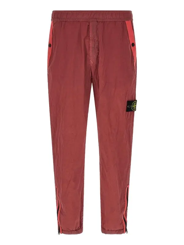 Stone Island 3100011' Joggers - Red
