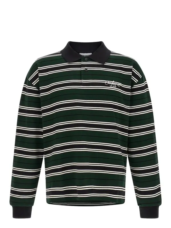 Carhartt Work In Progress Devitt Rugby' Polo Shirt - Green
