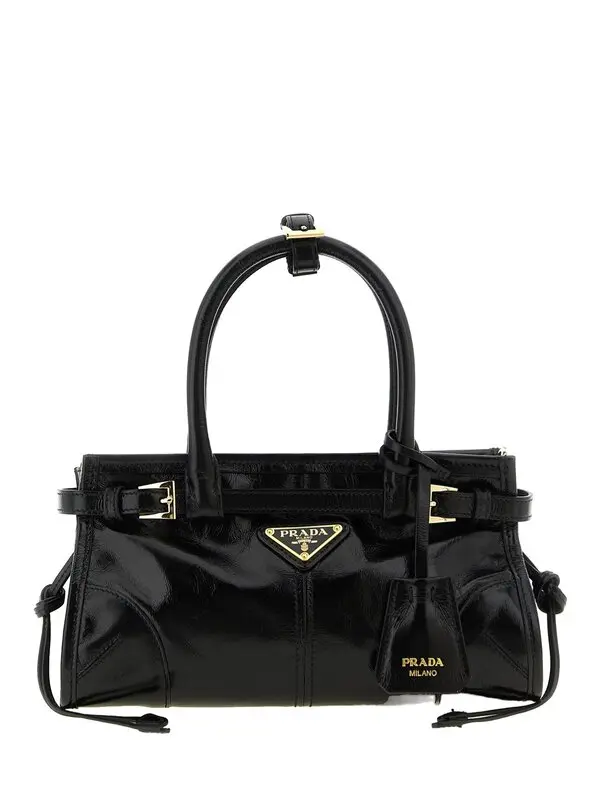 Prada Bonnie Mini Handbag - Black