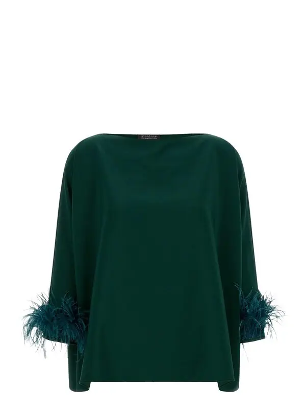 GIANLUCA CAPANNOLO Laura Blouse - Green