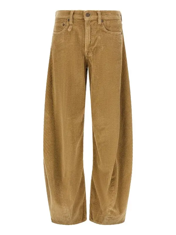 R13 Janine Corduroy Trousers - Beige