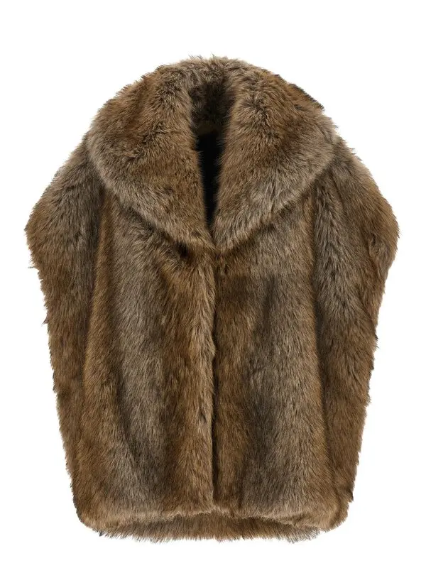 BBCOUTURE Brigitte Vest - Brown