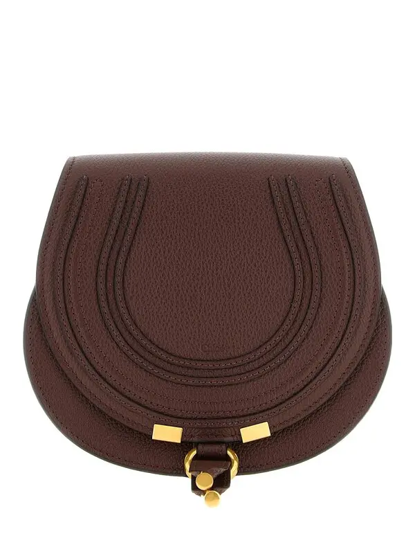 Chloé Marcie Small Crossbody Bag - Brown