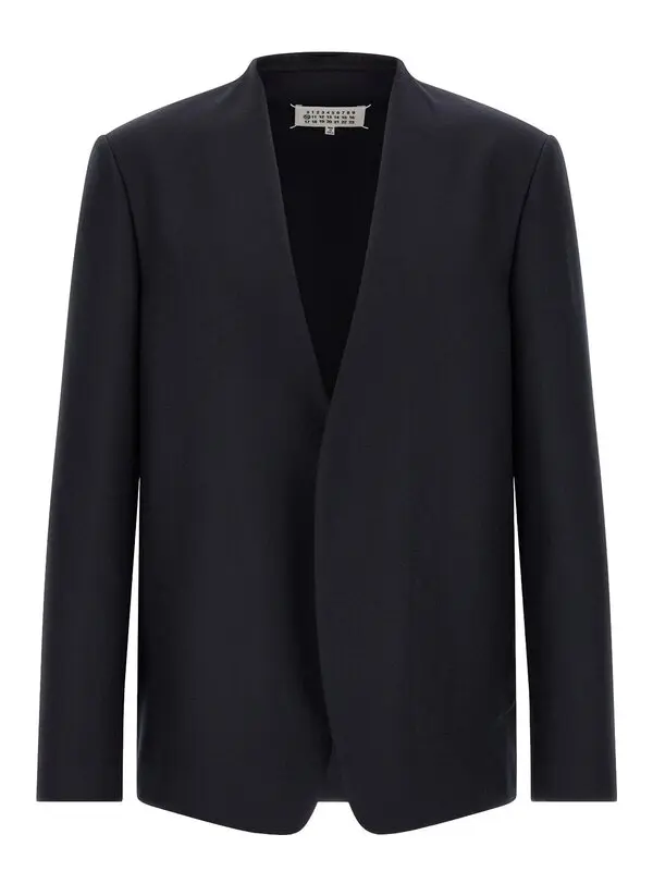 MAISON MARGIELA Minimal' Blazer - Blue