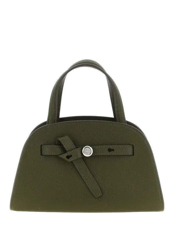 Tory Burch Romy Small' Top Case Handbag - Brown
