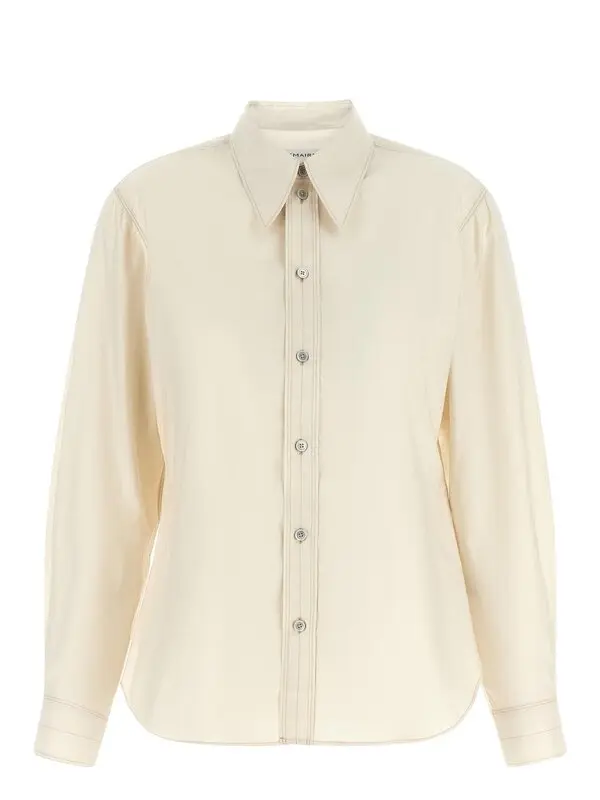LEMAIRE Pointed Collar Shirt - Beige