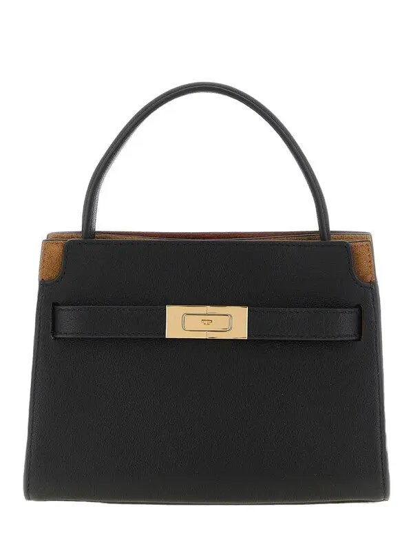 Tory Burch Lee Radziwill Petite Handbag - Black
