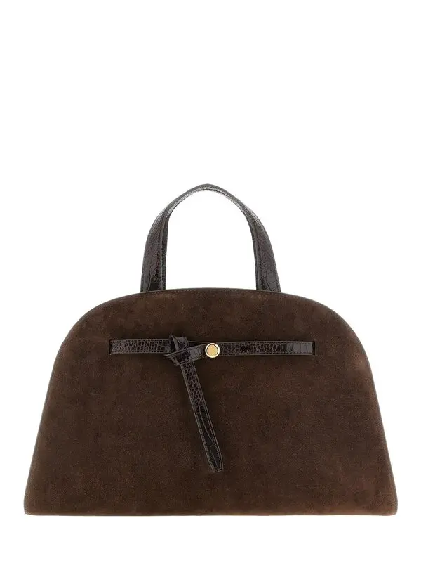 Tory Burch Romy Top Handle Handbag - Brown
