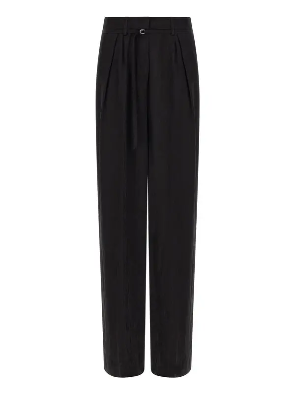 Dries Van Noten Peacha Trousers - Black